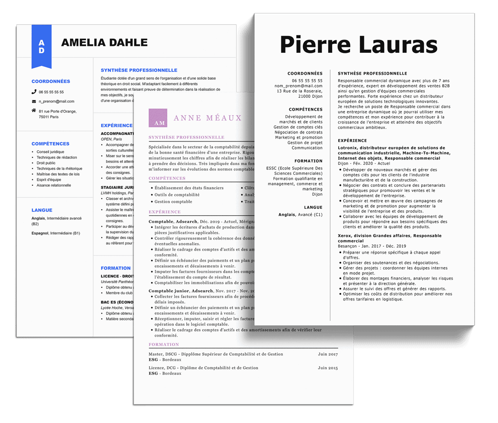 Modèle CV simple : exemples et guide complet (2024)