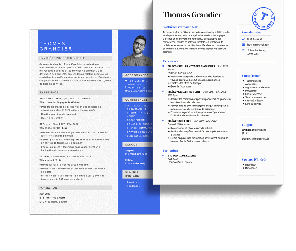 CV relation client - exemple et 7 compétences clés